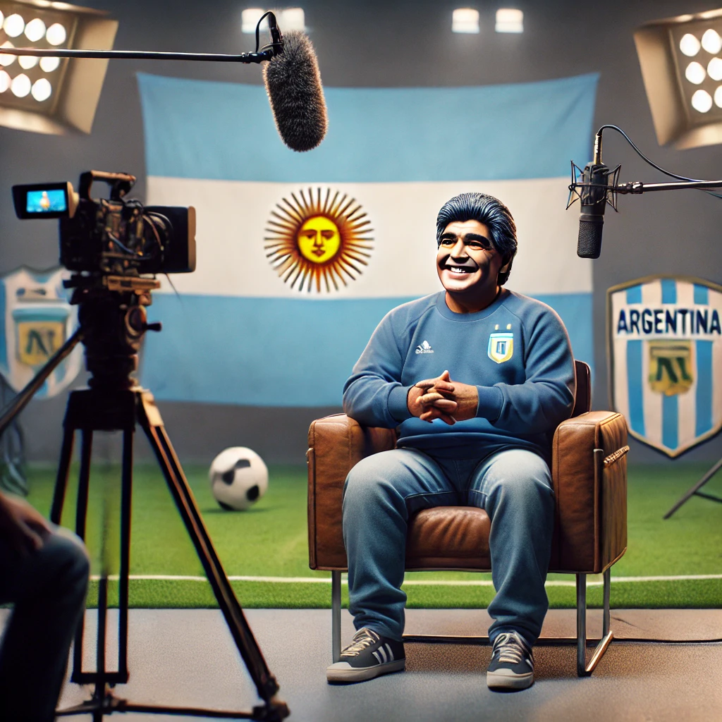 Entrevista a Diego Armando Maradona completa por "Líbero" - Deporte Total